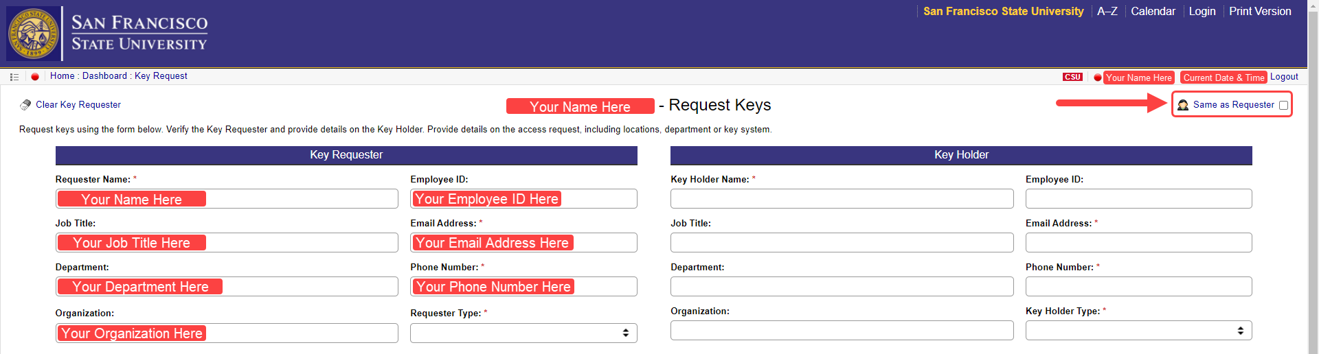 How to Request Keys and Building Access Cards | Facilities Services